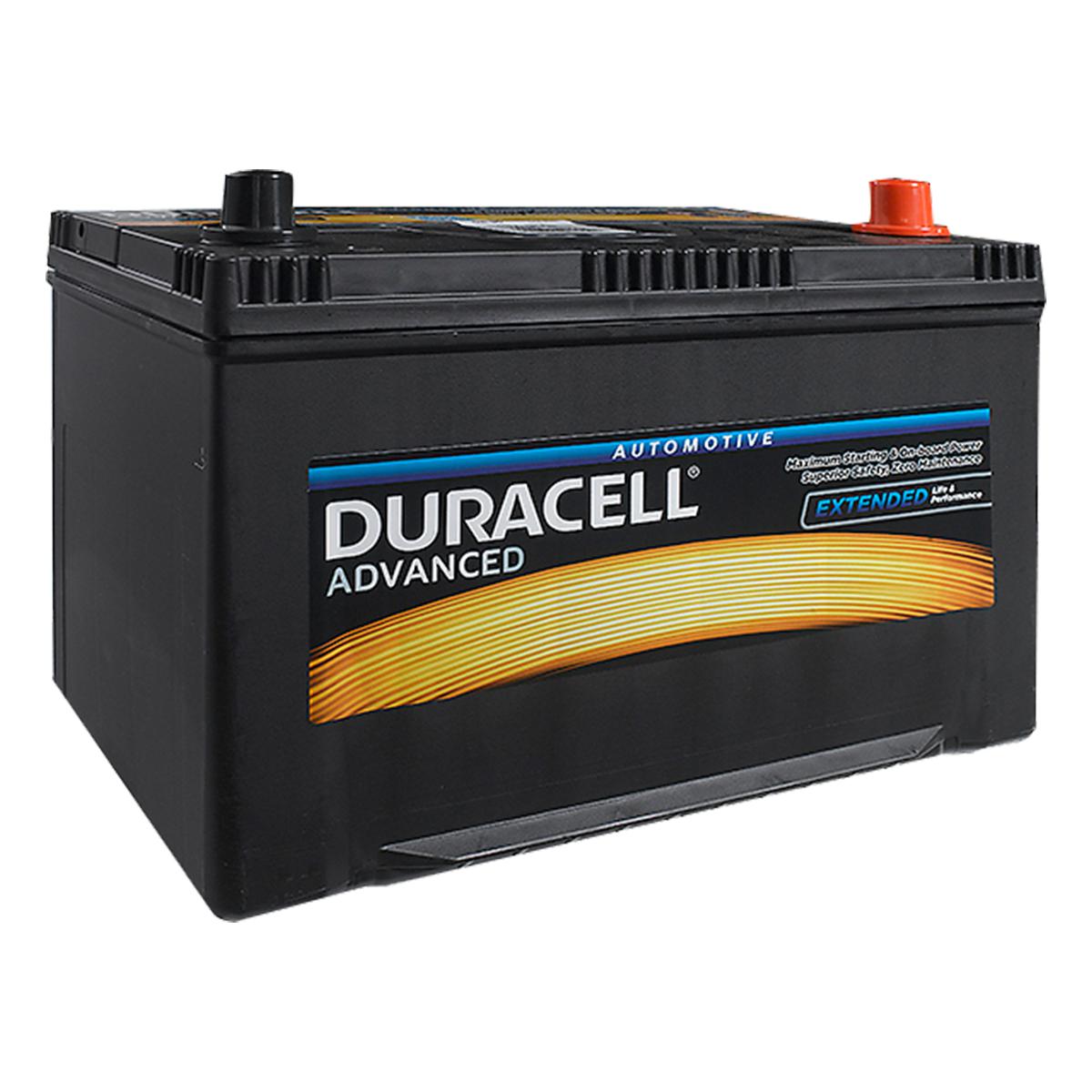 Duracell 249 / DA95 Advanced Car Battery - www.batterycharged.co.uk