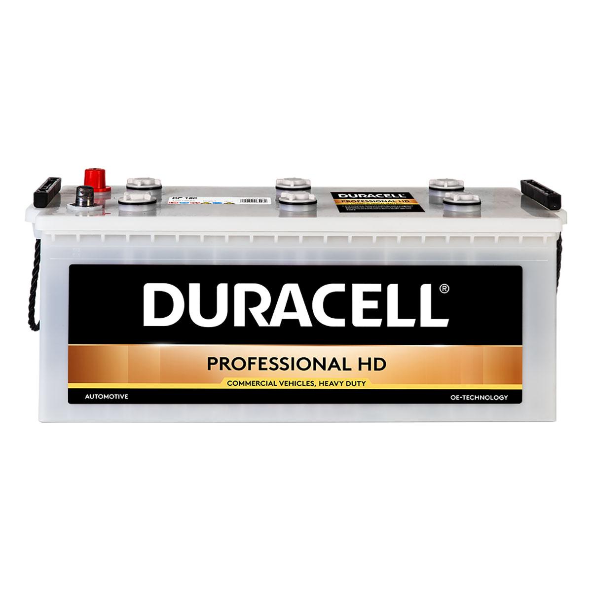 Duracell 629 / DP180 Professional Commercial Vehicle Battery - FREE UK ...
