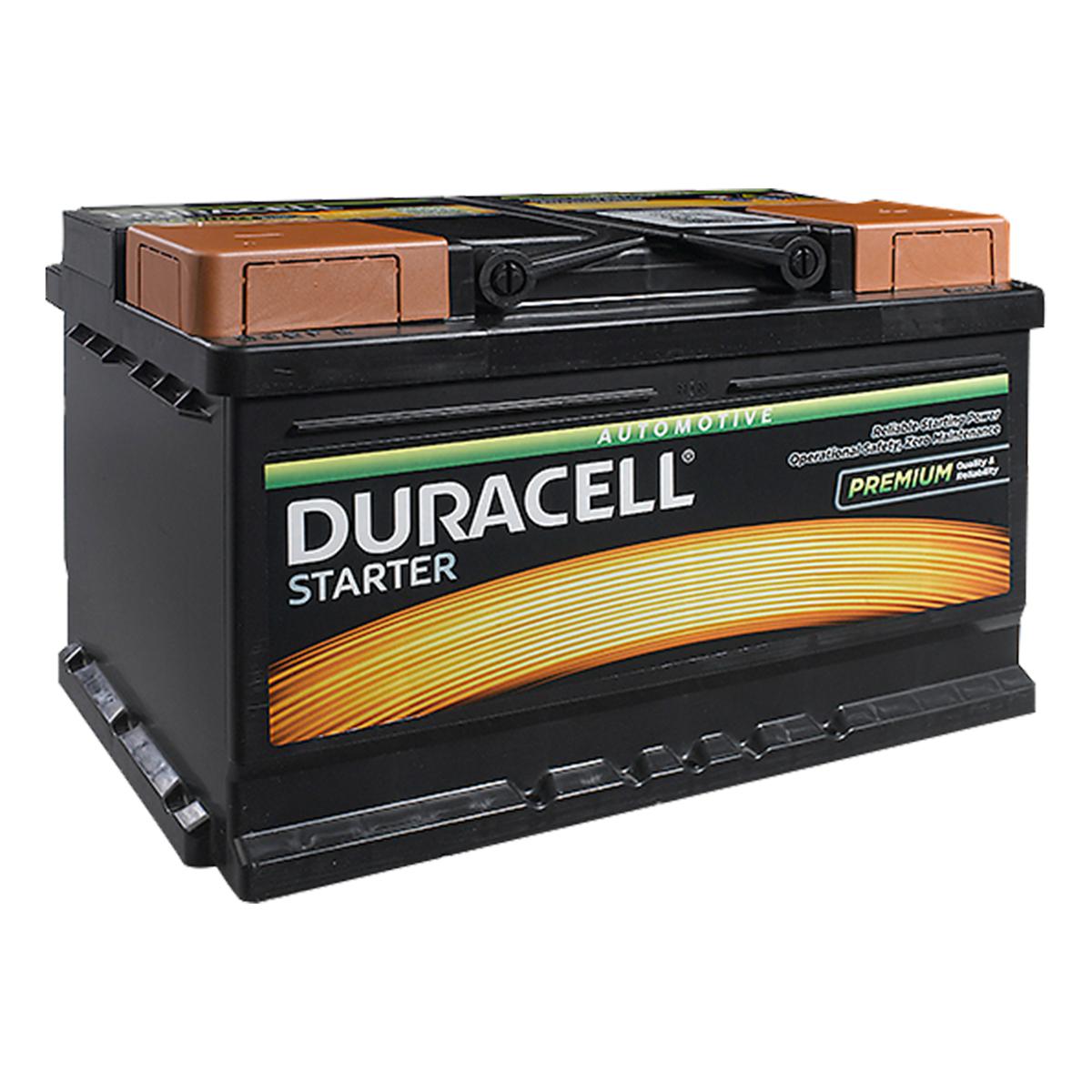 Duracell Starter 017 / DS88 Car Battery - www.batterycharged.co.uk