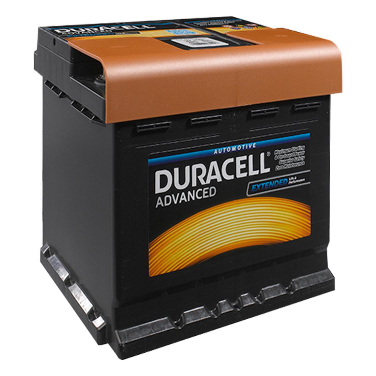 Duracell 012 / DA50 Advanced Car Battery - www.batterycharged.co.uk